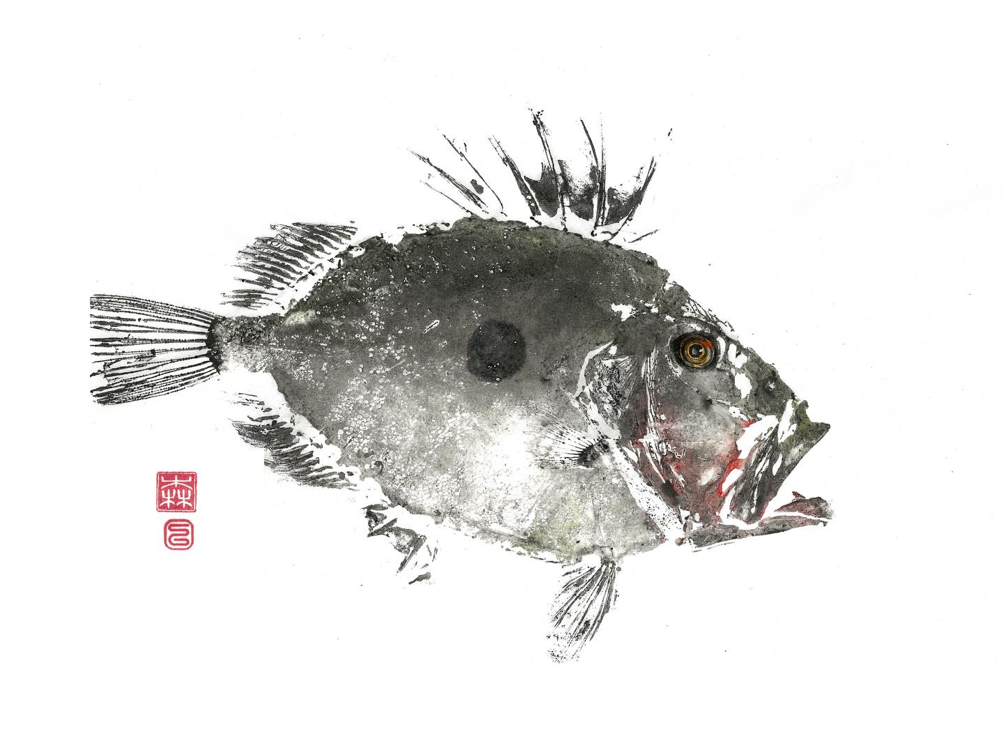 Gyotaku: Sylvain Garrigues et l'art de l'empreinte de poisson